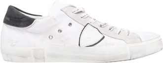 Philippe Model Homme, Chaussures, Blanc, Taille: 40 EU Prsx Vintage Baskets