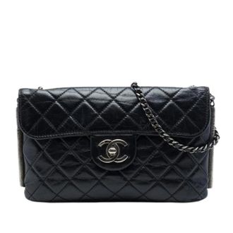 Chanel Pre-owned Quilted Flap Shoulder Bag - - Pre-owned - Damen - Schwarzk - ONE SIZE
