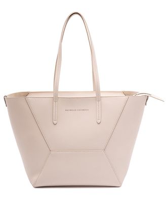 Brunello Cucinelli Sac Cabas - Blanc