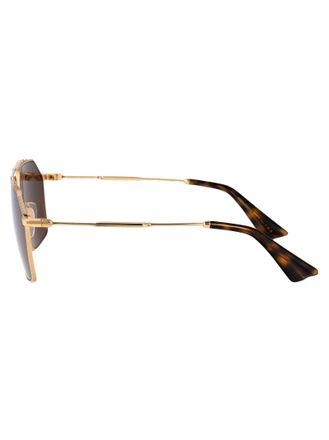 Dolce & Gabbana 0DG2303 Gold Metal Frame Sunglasses - Gold