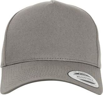 Flexfit Mixte 5-Panel Curved Classic Snapback Grey One Size Casquette, Gris, Taille Unique EU