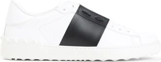Valentino Garavani Homme, Chaussures, Blanc, Taille: 44 EU Open Baskets