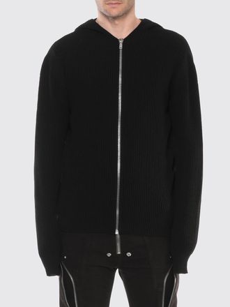 Rick Owens Sweat &agrave; capuche zipp&eacute; en tricot de pure laine vierge
