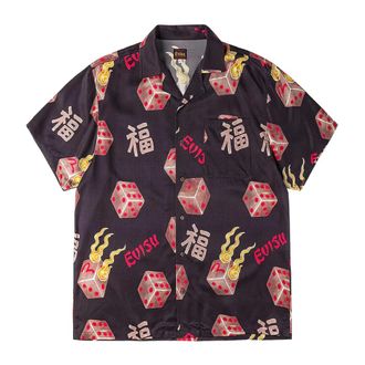 Evisu Herren, Shirts, Schwarzk, MGr&ouml;&szlig;e