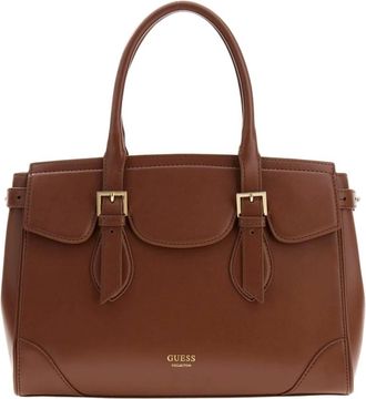 Guess Femme, Sacs, Brun, Taille: ONE Size Diana Maxi Satchel