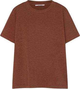 Pomandere Femme, Tops, Brun, Taille: 40 FR T-Shirt Regular