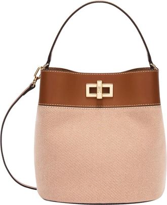 Furla Femme, Sacs, Beige, Taille: ONE Size Amelia S Bucket Bag