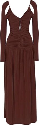 Raquel Diniz Femme, Robes, Brun, Taille: 38 FR New Eva Dress
