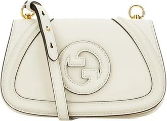 Gucci Hobo Bags - Blondie Small Shoulder Bag With Interlocking G Emb - Gr. unisize - in Beige - f&uuml;r Damen