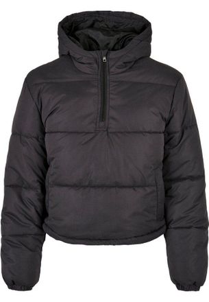 Urban Classics Winterjacke Urban Classics Damen Ladies Puffer Pull Over Jacket (1-St)