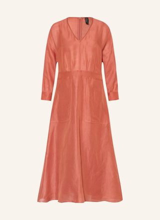 Marc Cain Leinenkleid Mit 3/4-Arm rot