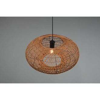 Trio Suspension sisal naturel metal noir reglable hauteur hedda 50216192 50216192 50216192 50216192 50216192