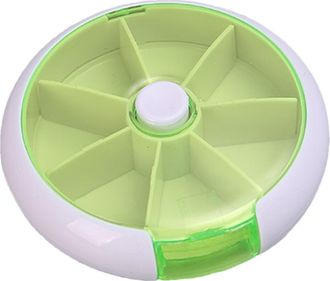 Generic W&ouml;chentliche Pillendose - Tragbare Pillendose f&uuml;r w&ouml;chentliche Pillen | Tolles Zubeh&ouml;r zur Aufbewahrung und Versiegelung mit transparentem Design, w&ouml;c