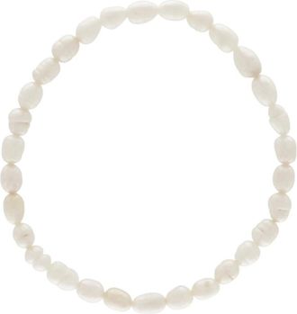 Dansk Copenhagen Femme, Accessoires, Blanc, Taille: ONE Size Joy Bracelet &Eacute;lastique &Eacute;tanche en Perles et Boules