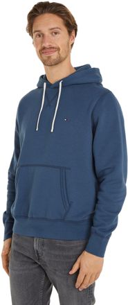 Tommy Hilfiger Herren Hoodie Essential Fleece Regular Fit, Blau (Aegean Sea), 3XL