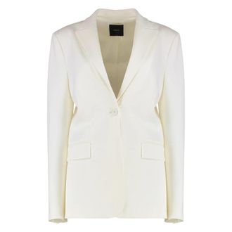 Pinko Ma&szlig;geschneiderte Slim Fit Blazer Jacke - - Jackets - Damen - Wei&szlig; - XS