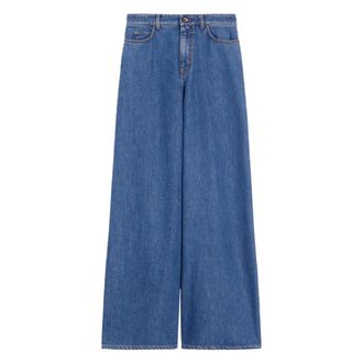 Max Mara Pantalone in Denim - - Jeans - Damen - Blau - M