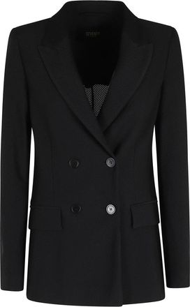 Seventy Femme, Vestes, Noir, Taille: 38 FR Giacca Rete Tecnica