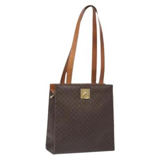 Celine Sac bandouli&egrave;re vintage Pre-owned - Femme - Pre-owned - Brun - Taille: ONE Size