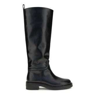 Stuart Weitzman Celia Lederstiefel - - Shoes - Damen - Schwarzk - 39 EU