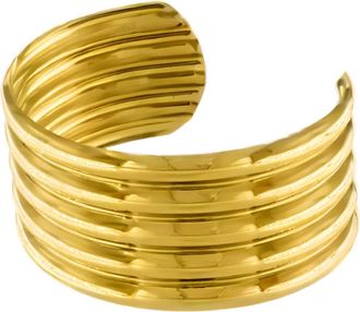 Dansk Copenhagen Femme, Accessoires, Jaune, Taille: ONE Size Courage Waterproof Multi Row Cuff Bracelet