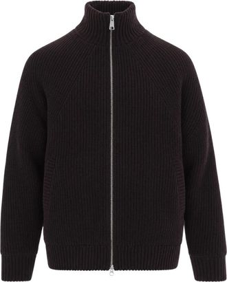 Carhartt Work in Progress Bandley Padded Wool Mix Full Zip - - Knitwear - Herren - Braun - M