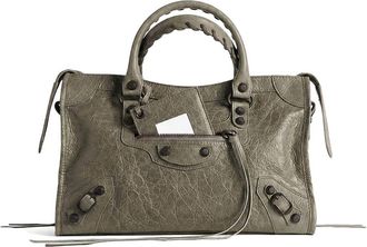 Balenciaga Umh&auml;ngetasche - Gr&uuml;n