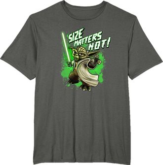 Star Wars The Clone Wars Yoda Size Matters Not! T-Shirt
