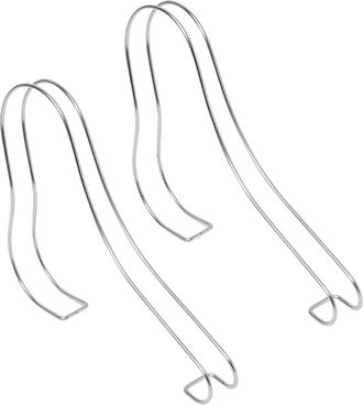 Angoily 2 St&uuml;ck Edelstahl Schuhst&auml;nder f&uuml;r Damenschuhe Modernes Schuhregal zur Stilvollen Pr&auml;sentation von High Heels und Sandalen Platzsparend und Stabil Gl&auml;