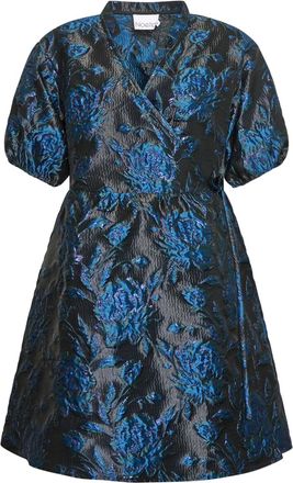 Noella Kai Aya Wickelkleid in Blau