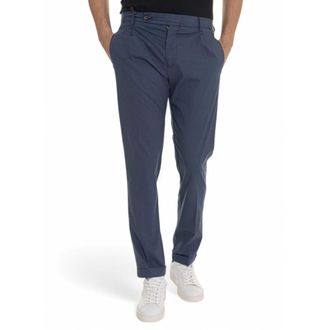 Berwich Retro-GD Chino Hose - - Trousers - Herren - Blau - 3XL