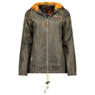 Geographical Norway Boat Lady - Windjacke Damen Outdoor - Jacke Wasserabweisend Langarm Damen - Regenmantel Geschenk Ideal Wandern Jahreszeit Frühling Sommer Herbst Winte