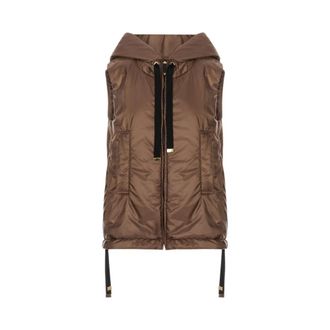 Max Mara Greengo Kurze Weste - - Jackets - Damen - Braun - 2XS