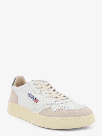 Autry Mens Sneakers Medalist Low White Leather Trainers