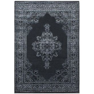 Marrakesh Tapis Salon Chambre Oriental Marocain Classique CASA (Gris - 200x290cm)