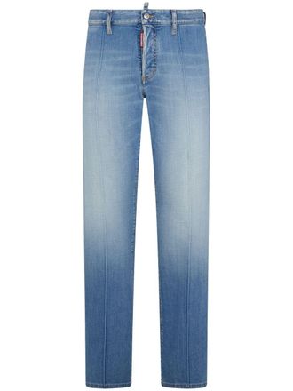 Dsquared2 jean skinny &agrave; logo appliqu&eacute; - Bleu