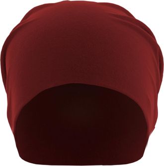 MSTRDS Unisex Strickmützen Jersey Beanie, Rot ( 3931), One Size (one size)