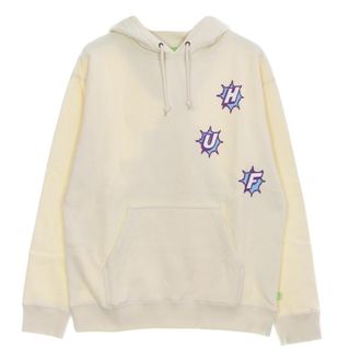 HUF Off White Hoodie mit K&auml;ngurutasche - - Sweatshirts & Hoodies - Herren - Beige - XL