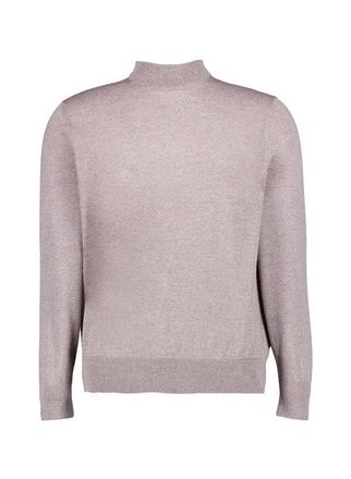 HUGO BOSS Herren Pullover braun unifarben