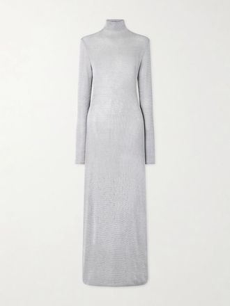 Tove Torra Maxikleid - Silber