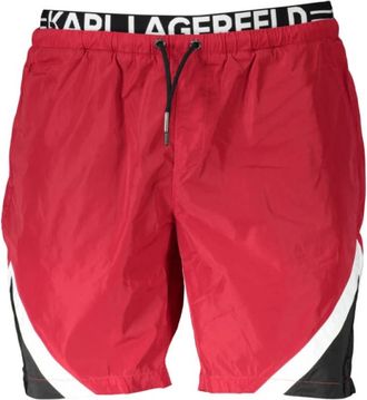 Karl Lagerfeld Homme, Maillots de bain, Rouge, Taille: S Mare Rosso