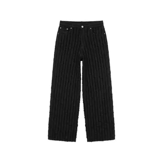 Haikure Bethany Frayed-stripe Jeans