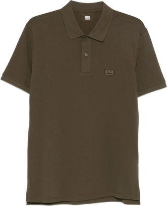 C.P. Company C.p. Company, Homme, Tops, Vert, Taille: XL Polo - Manches Courtes