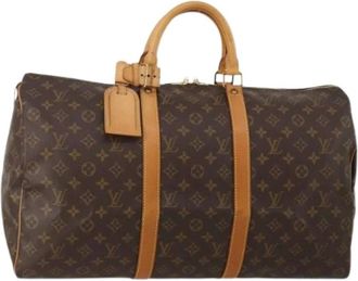 Louis Vuitton Pre-owned Vintage Boston Bag - Femme - Pre-owned - Brun - Taille: ONE Size