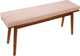 Generic Sitzkissen f&uuml;r Bank, 90 x 30 x 5 cm, Ersatzkissen f&uuml;r Sitzpolster aus Cord, 5 cm Dicke Stuhlpolster, rutschfest, abnehmbar, f&uuml;r Garten, Terrasse, Essz
