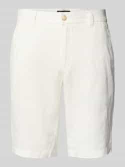 Marc O'Polo Regular Fit Shorts aus reinem Leinen Modell RESO JOGGER