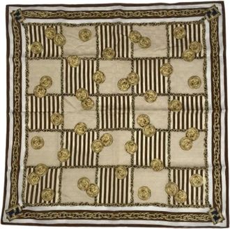 Fendi Pre-owned Vintage Scarf - Femme - Pre-owned - Brun - Taille: ONE Size