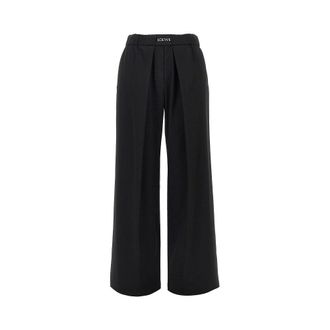 Loewe Wool pants with elasticated waist Woman XS
