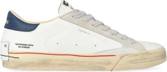 Crime London Homme, Chaussures, Blanc, Taille: 42 EU Distressed 2.0 Baskets