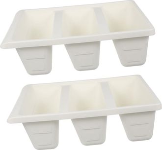 DOITOOL 2 St&uuml;ck Schuhregal aus PP Kunststoff Mehrstufige Schuhablage Platzsparender Schuhorganizer f&uuml;r Zuhause Schlafzimmer und Studentenwohnheim